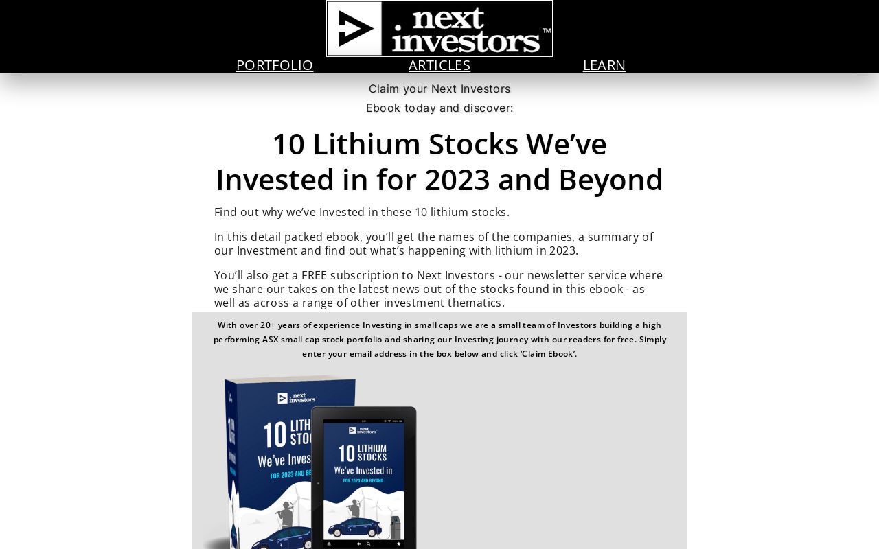 10 Lithium Stocks We've Invested In